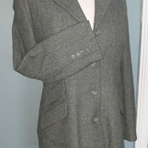Louben | Jackets & Coats | Vintage Equestrian Riding Coat Blazer Sage ...